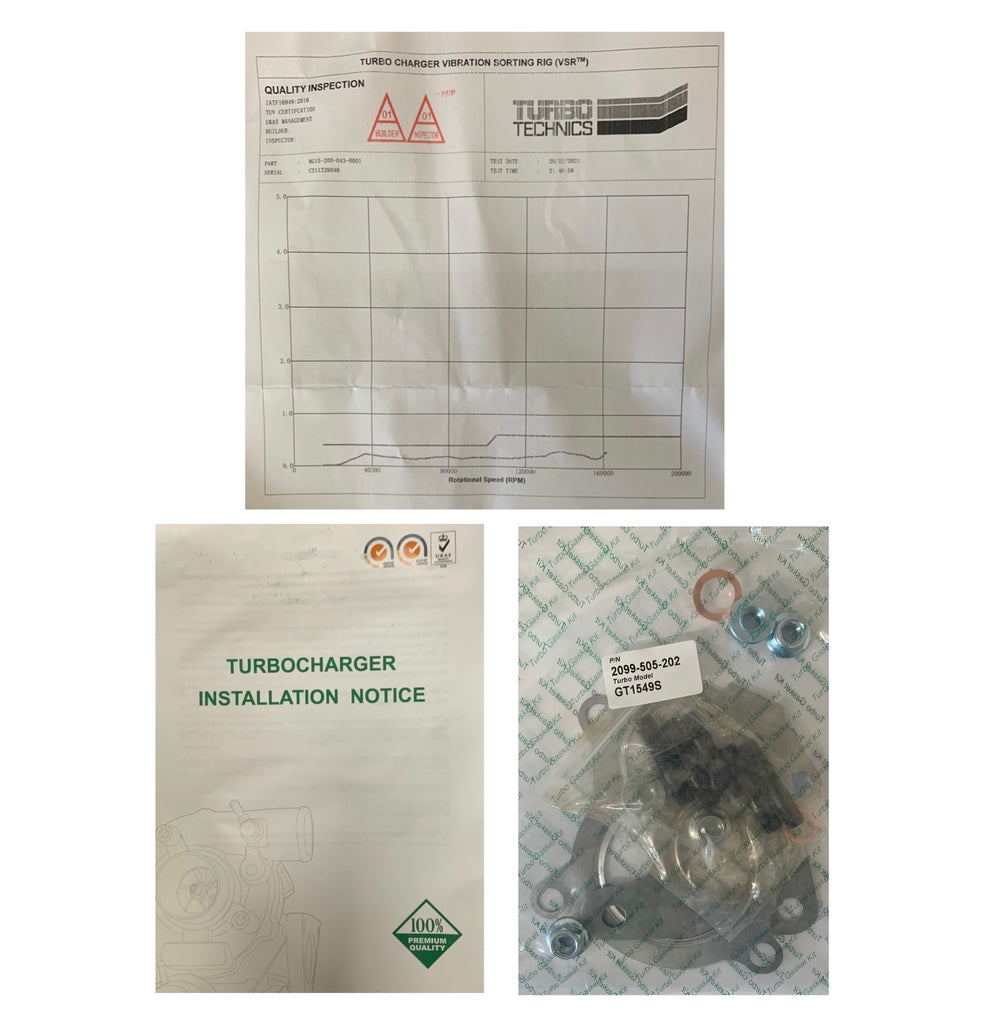 New Turbocharger 703245-0001 - Mitsubishi / Nissan / Renault / Vauxhal ...